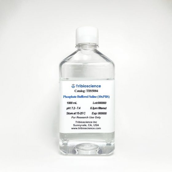 Phosphate Buffered Saline, PBS, 10x – Tribioscience