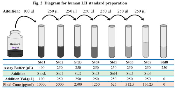 Fast Luteinizing Hormone α / LH-α ELISA, 1step and 1hr (TBS3283 ...