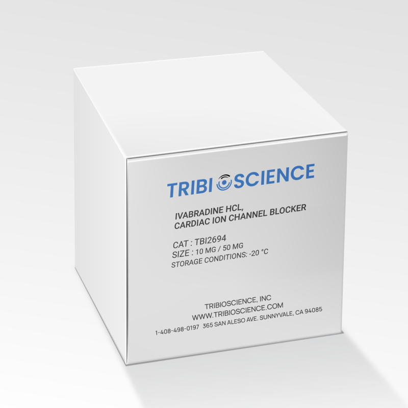 Ivabradine HCl, Cardiac ion channel blocker (TBI2694) – Tribioscience