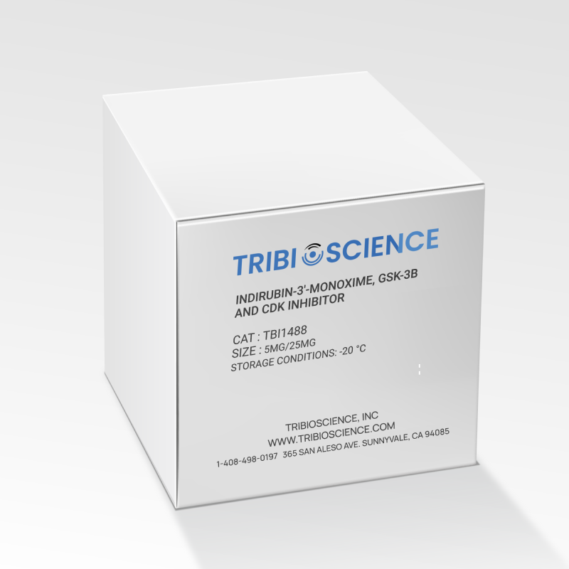 Indirubin-3′-monoxime, GSK-3b and CDK inhibitor (TBI1488) – Tribioscience