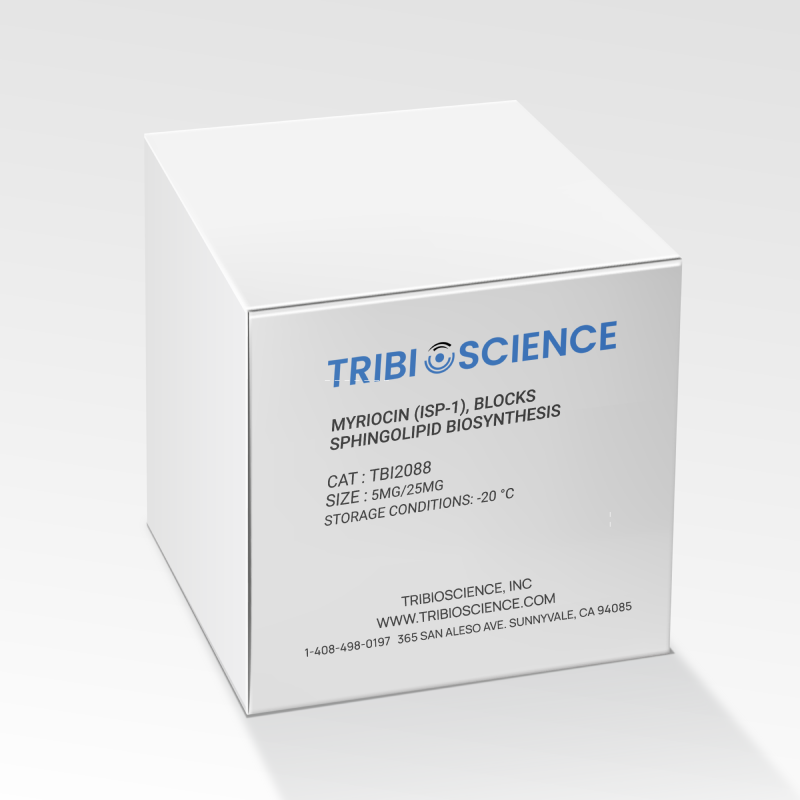 Myriocin (ISP-1), Blocks sphingolipid biosynthesis (TBI2088 ...